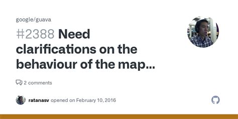 Need Clarifications On The Behaviour Of The Map Returned From Maps