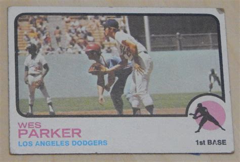 1973 Topps Los Angeles Dodgers Wes Parker 151 Baseball Card