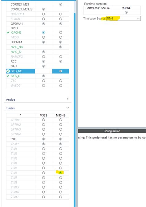 Solved Unable To Select A Tim Timer As Timer Source In A
