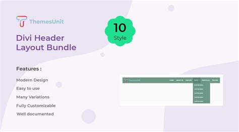 Divi Header Layout Bundle TRooThemes