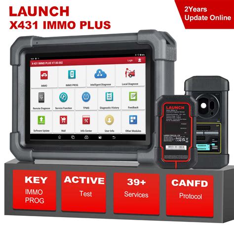 2024 launch x431 immo plus key programmer 3 in 1 with clone diagnostics