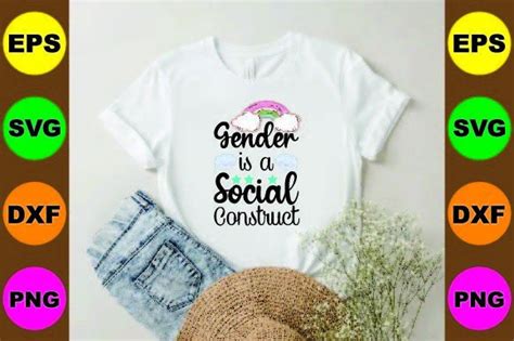 Gender Is A Social Construct Graphic By Nargisakhterasa · Creative