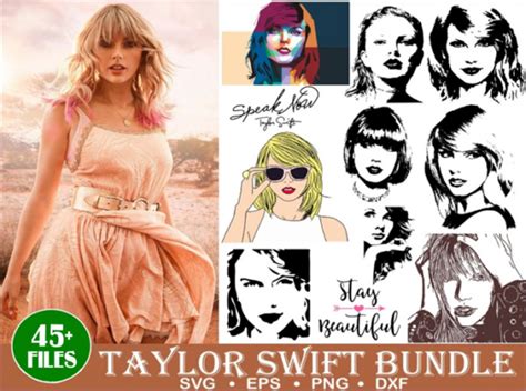 45 Files Taylor Swift Svg Bundle Free Svg Files For Cricut