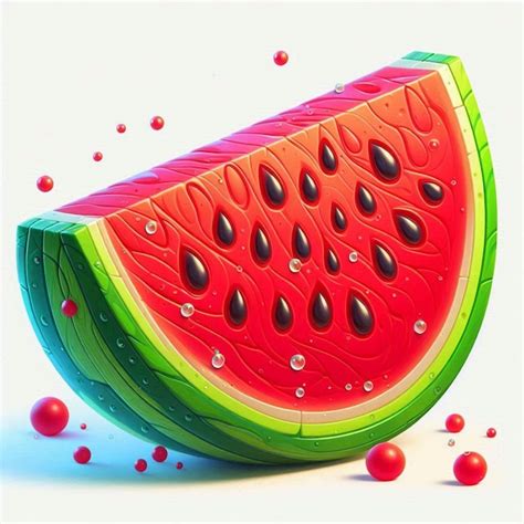 3d Assets Watermelon Asset Premium Ai Generated Image