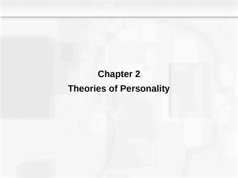 theories of personality lecture slides psyc 2101 docsity