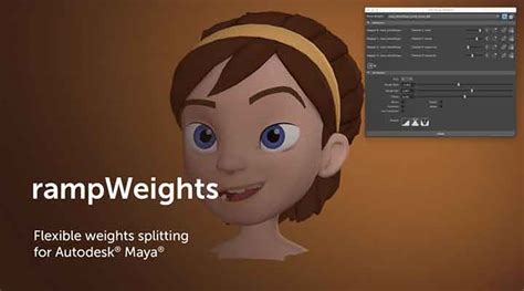 Rampweights Lets You Split Deformer Weights In Maya Lesterbanks