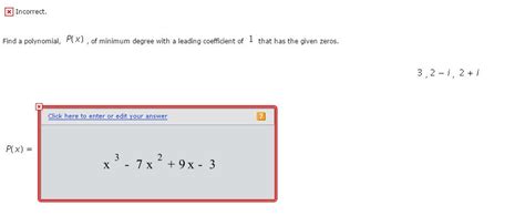 Solved Find A Polynomial P X Of Minimum Degree With A Chegg Com