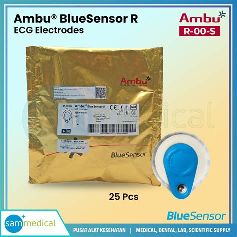 Jual Ambu Ecg Electrode Blue Sensor R 00 S25 Elektroda Shopee Indonesia