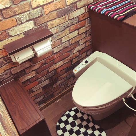 バストイレトイレタンク隠し Diydiy3coinsカフェ風などのインテリア実例 2016 03 31 115852