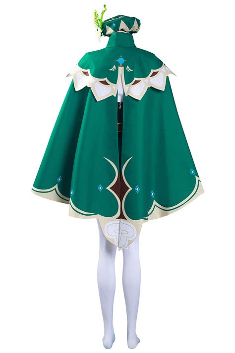 Wolancy Venti Cosplay Outfit Genshin Impact Venti Costume Hoodie Cloak