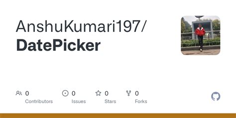 Github Anshukumari197datepicker