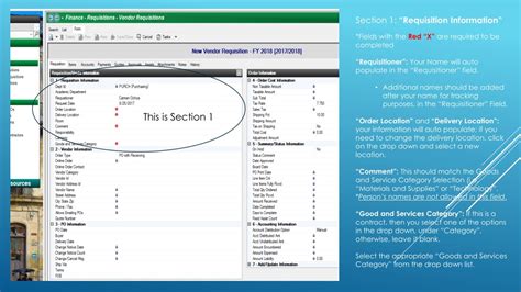 Ppt Quick Reference Entering A Requisition In Escape Receiving An Item Powerpoint
