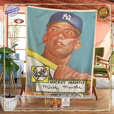 BEST Sport Baseball Card 1952 Topps 311 Mickey Mantle Mint Window