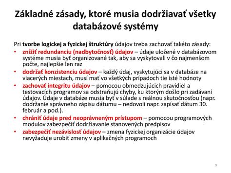 Databázové systémy ppt download