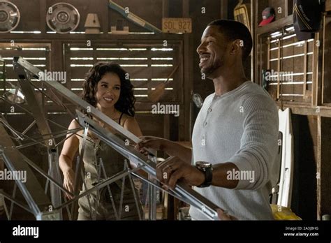 Raising Dion From Left Alisha Wainwright Michael B Jordan Season