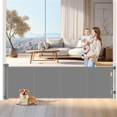Snapklik Miumoon Upgrade Inch Retractable Baby Gates Extra Wide