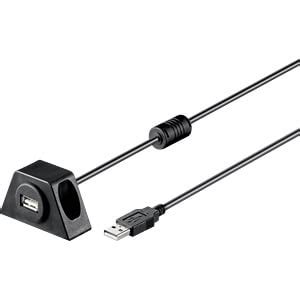 GOOBAY USB Extension Cable With Mounting Bracket M At Reichelt Elektronik