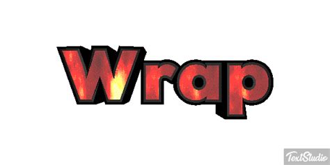 Wrap Word Animated  Logo Designs