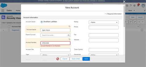 Validation Rules In Salesforce With Examples Apex Hours