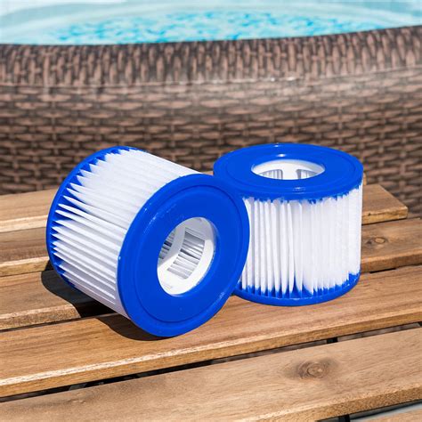 Lay Z Spa Hot Tub Filter Cartridge VI For All Lay Z Spa Models 1 X Twin Pack 2 Filters