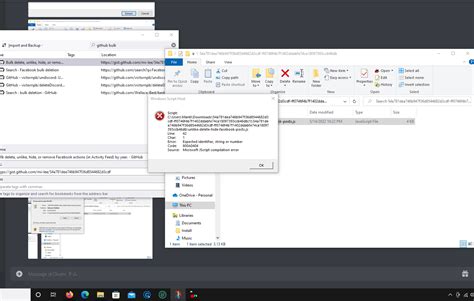 Windows Script Host Error Microsoft Community