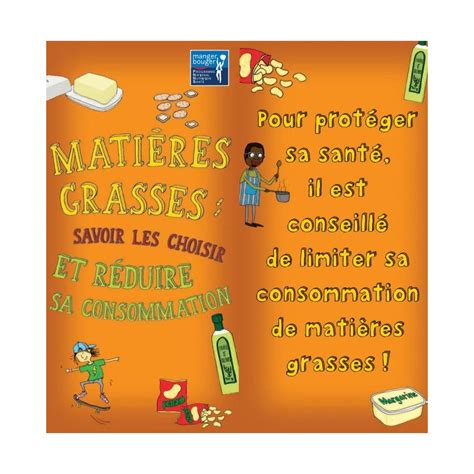 Fiche Conseil 7 Matières Grasses Savoir Les Choisir Et Réduire Sa