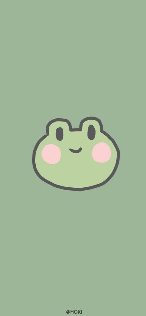 Frog Wallpaper Iphone Wallpaper Kawaii Wallpaper Doodle Simple