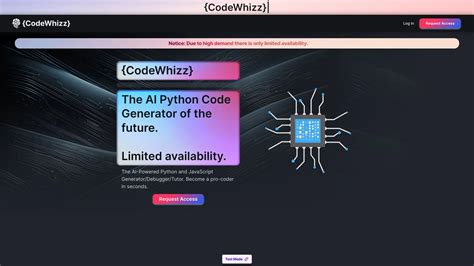 codewhizz generación y depuración de código en python impulsada por ia