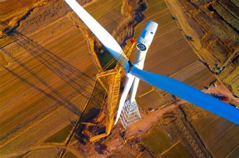 Adani New Industries Installs Indias Largest Wind Turbine Taller Than