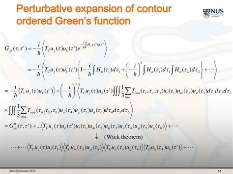 Ppt Nonequilibrium Greens Function Method For Thermal Transport Jian Sheng Wang Powerpoint