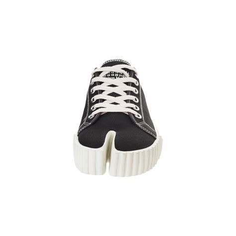 Женские черные текстильные кеды tabi Maison Margiela — купить за 84 300 ...