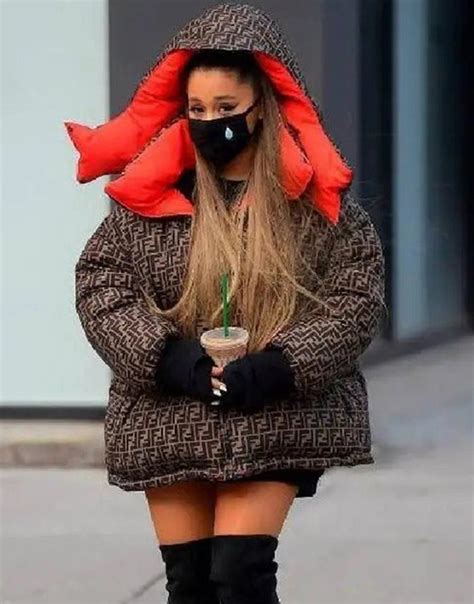 Ariana Grande Reversible Puffer Jacket U Jackets