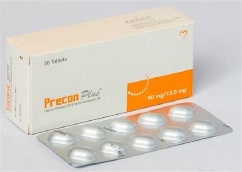 Precon Plus 50 Mg 12 5 Mg Pcs Lifesaver