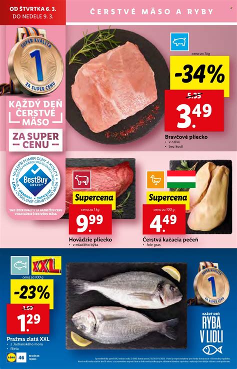 Lidl Leták Od Pondelka 3 3 2025