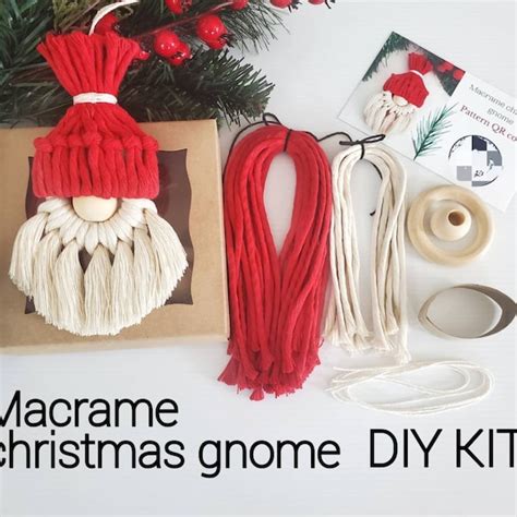 Macrame Gnome Diy Etsy