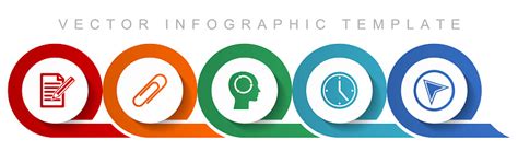 교육 아이콘 세트 웹 디자인 및 모바일 응용 프로그램에 대한 등록 부착 머리 시계 및 탐색 화살표와 같은 기타 아이콘 Eps 10의 평면 디자인 인포 그래픽 벡터 템플릿 0