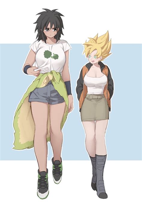 Son Goku And Broly Dragon Ball And More Drawn By Fuka Kirrier Danbooru