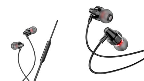 Imobile Hoco M90 Type C ანდროიდის ყურსასმენი სადენით შავი 9382