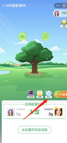 蚂蚁森林怎么浇水360新知