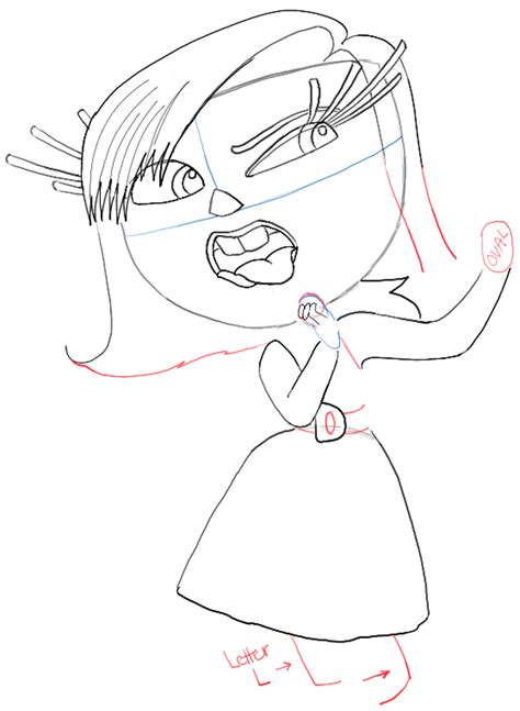 How To Draw Disgust From Inside Out With Easy Step By Step Drawing Tutorial How To Draw Step