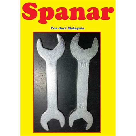 Spana Pembuka Skru Nat Spanar Nut Screw Opener Wrench Spanner Socket Driver Ratchet Tool Kit Box