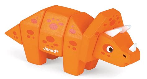 Janod立體動物拼 三角龍 誠品線上