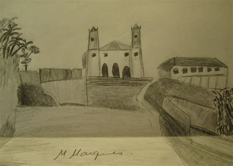 MMARQUES DESENHO CIDADE HISTÓRICA E FOTO FIGURA FAMOSA