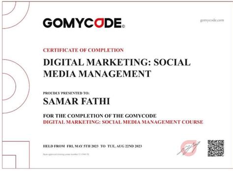 samar fathi on linkedin finally i have completed the digital marketing