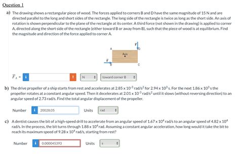 Solved Question A The Drawing Shows A Rectangular Piece Chegg