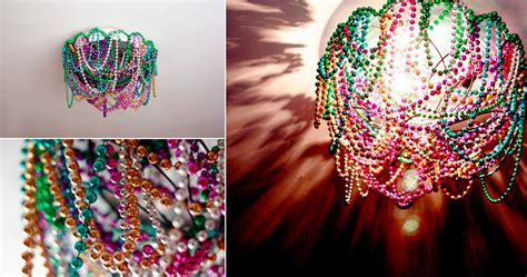 Mardi Gras Beads Redux Funkytown Ceiling Lamp Aunt Peaches