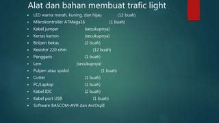 Trafic Light Program Bascom Avr PPT