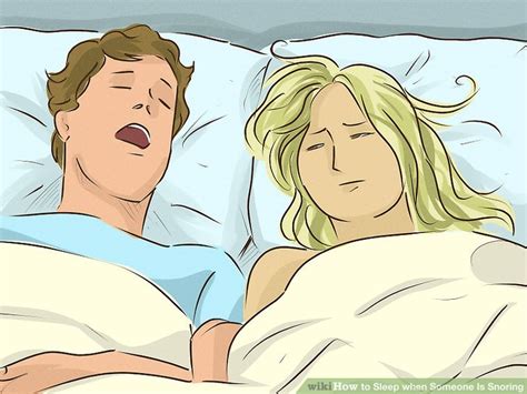 The 4 Best Ways To Sleep When Someone Is Snoring Wikihow