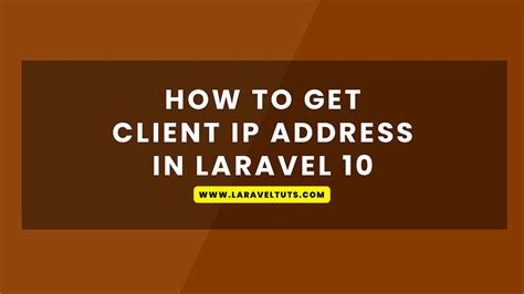 How to Get Client IP Address in Laravel 10 | by LaravelTuts | Medium