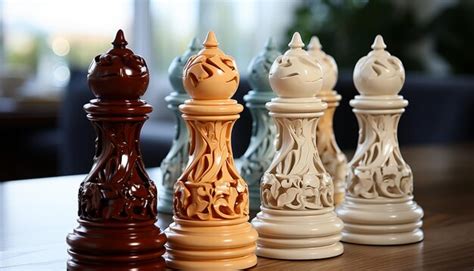 Premium Ai Image Chess On The Board Minimalistic Strategic Moves